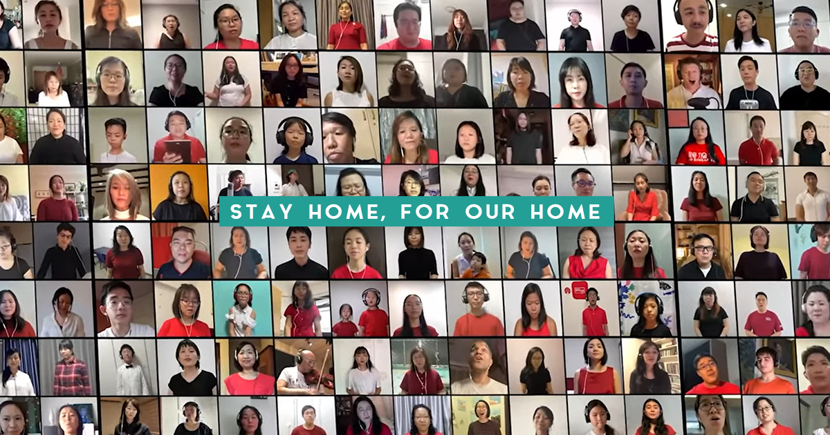 Over 900 Singaporeans Come Together Online to Sing The Nation’s ...