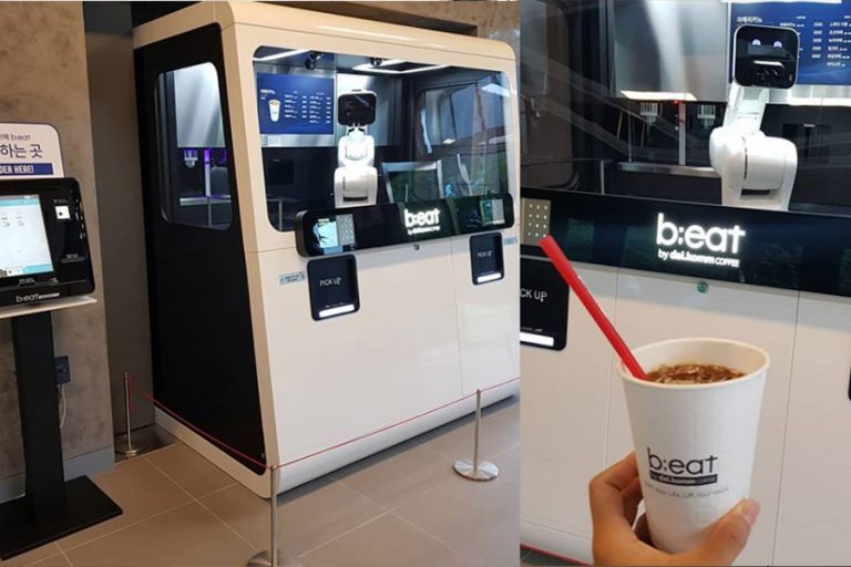 7 Cafes In Korea Where Your Drinks Are Made By Robot Baristas