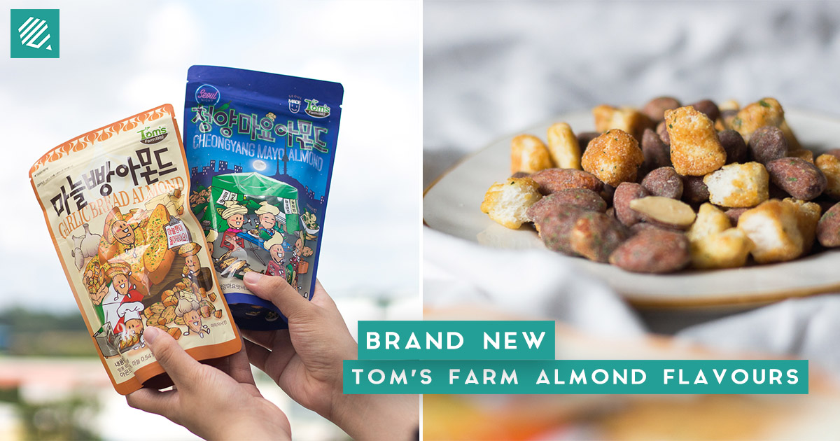 Tom’s Farm Almond: NEW Garlic Bread Almond and Cheongyang Mayo Almond