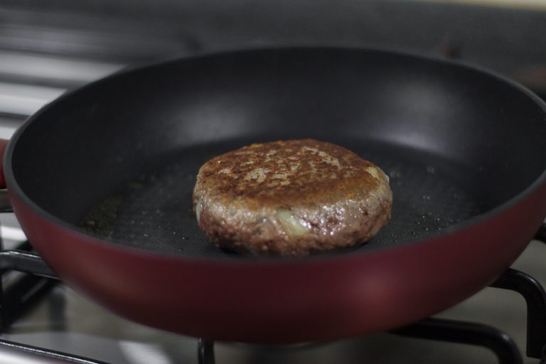 I Tried Making A Kimchi Burger Using Impossible Beef For The First Time