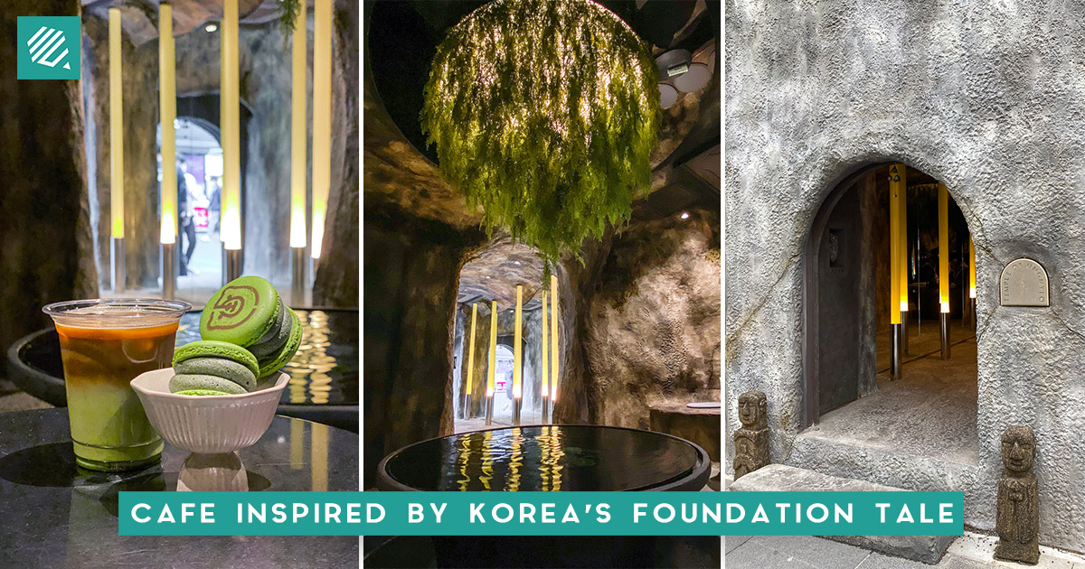 Temple of Ungnyeo 웅녀의 신전: Cave Concept Cafe in Insadong With Mugwort ...