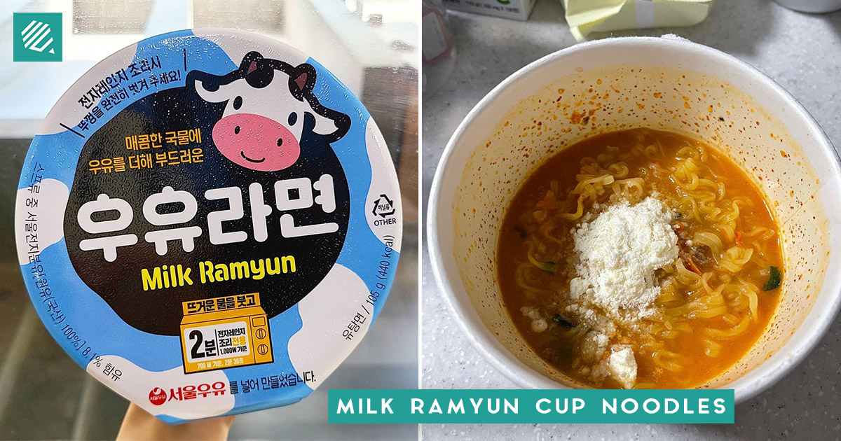 After All That Fuss About Cooking Ramyeon in Milk, Paldo Launches Milk ...