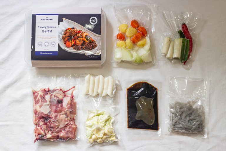 BlueBasket Meal Kit Review: Andong Jjimdak and Soondubu Jjigae In The ...