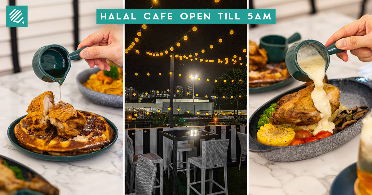 Good Bites: Halal Western Fusion Cafe in Bishan, Opens Till 5AM Daily