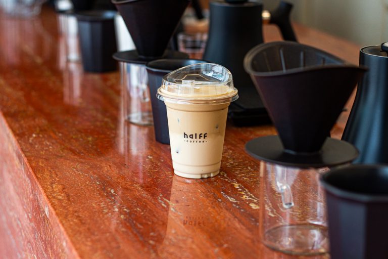 Halff Coffee (하프 커피): Cafe Near Anguk Station Known For Their Butter Cream Latte