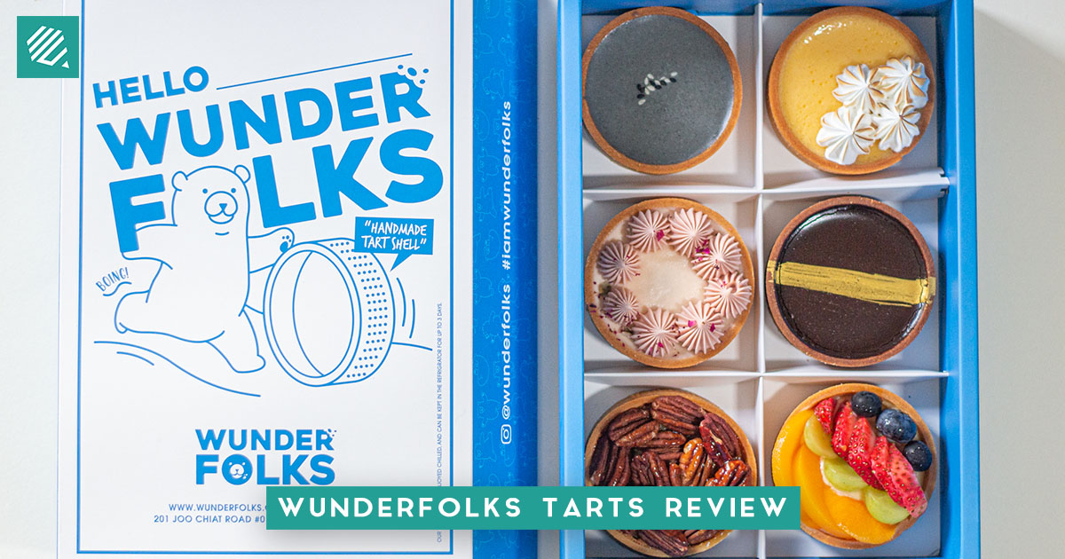 Wunderfolks Tarts Review: Handmade Tarts in Flavours Like Black Sesame ...