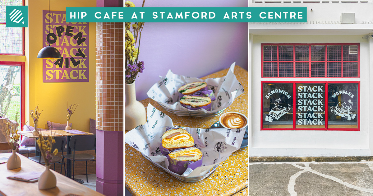 STACK: Hip Cafe At Stamford Arts Centre Serving Sandos, Waffles and Coffee