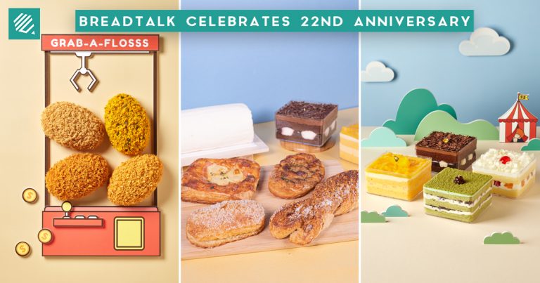 BreadTalk Launches 22nd Anniversary Menu With Items Like Milk Swiss ...