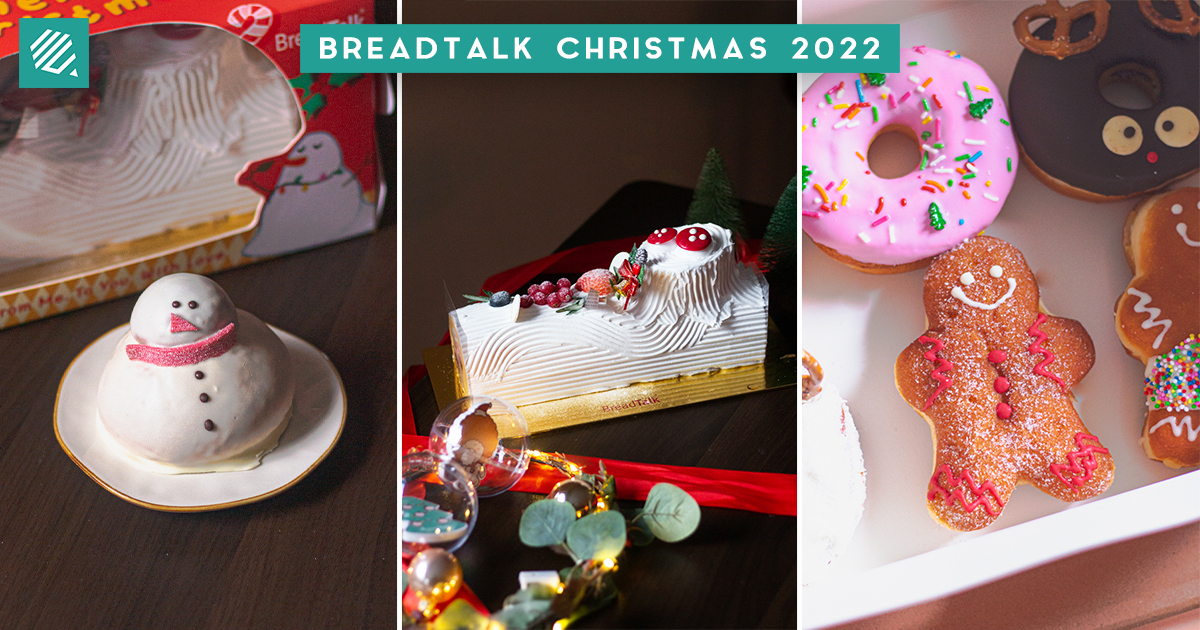 BreadTalk Has Snowman-Shaped Bun, Whimsical Log Cakes & More For ...