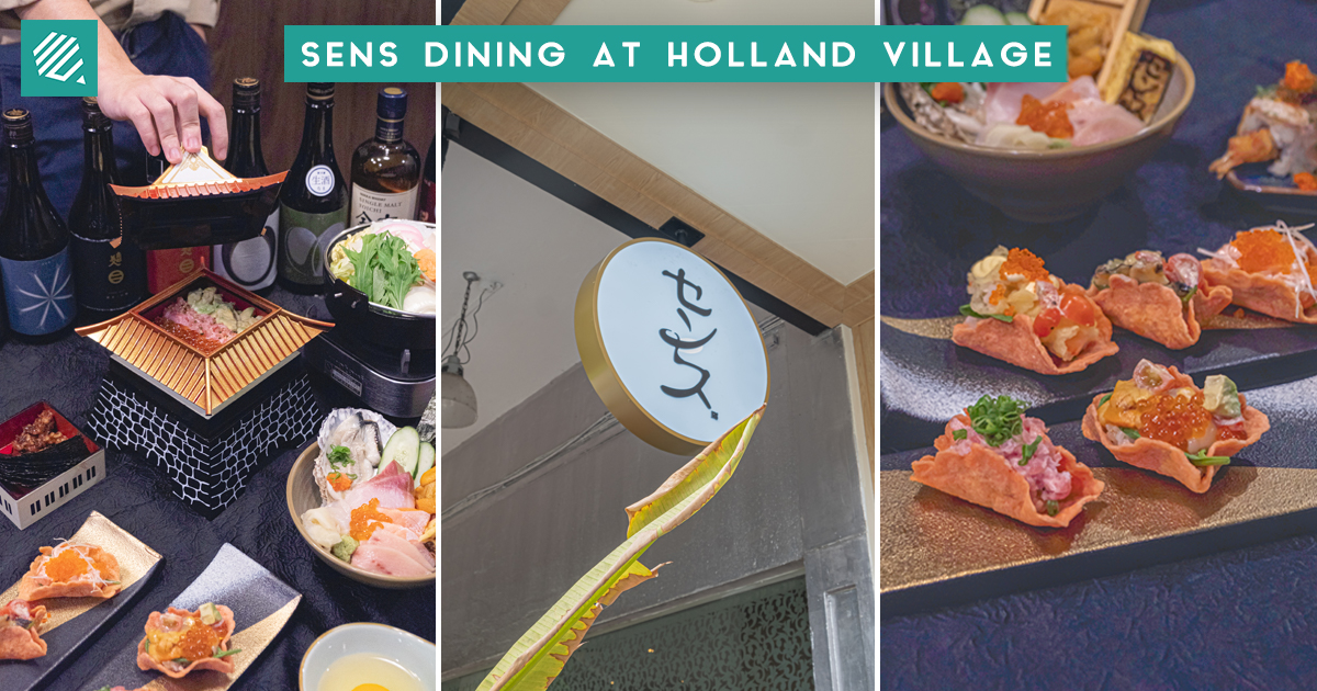 SENS Dining: Japanese Restaurant In Holland Village With Three-Tiered ...
