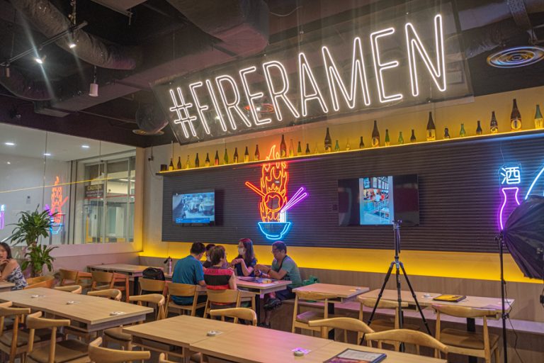 Famous Fire Ramen In Orchard Serves Up Flaming Ramen With 228-Year-Old ...