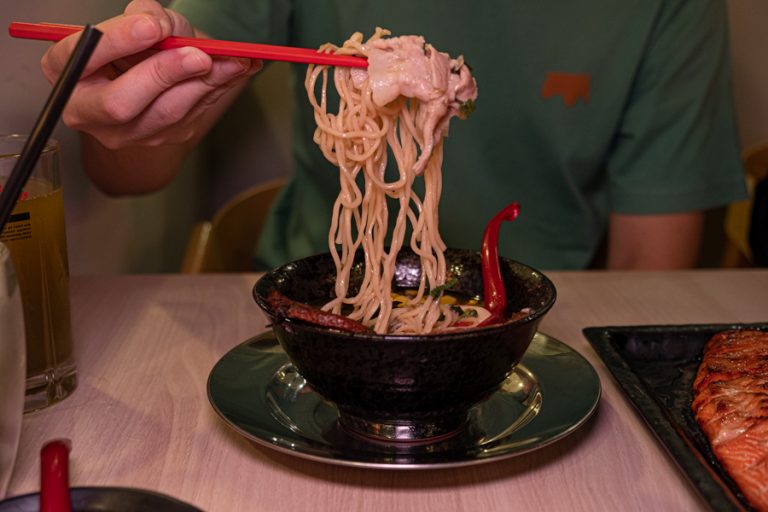 Famous Fire Ramen In Orchard Serves Up Flaming Ramen With 228-Year-Old ...
