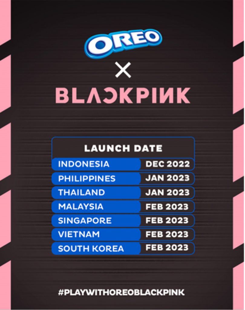 Oreo Collaborates With BLACKPINK For Limited Time Oreo Products, Coming ...