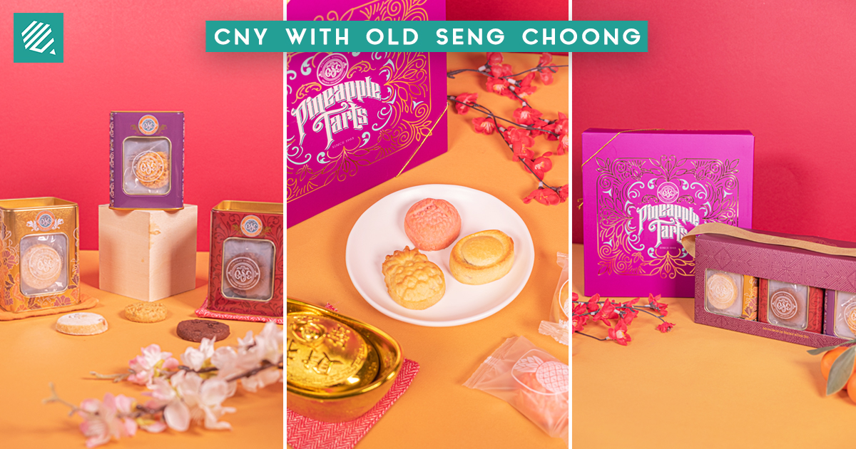 Old Seng Choong Launches Cny Specials With Lychee Rose Pineapple Tart Cereal Prawn Cookies