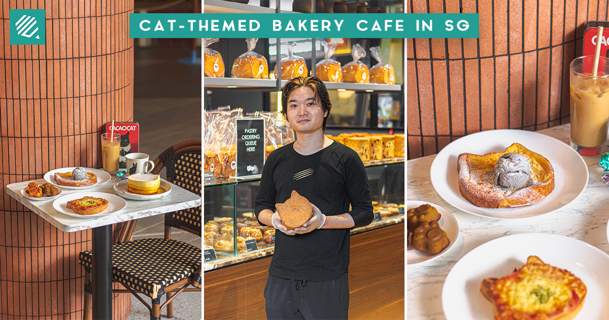 CATBAKE: Cat-Themed Japanese Bakery Cafe Located In Star Vista With ...