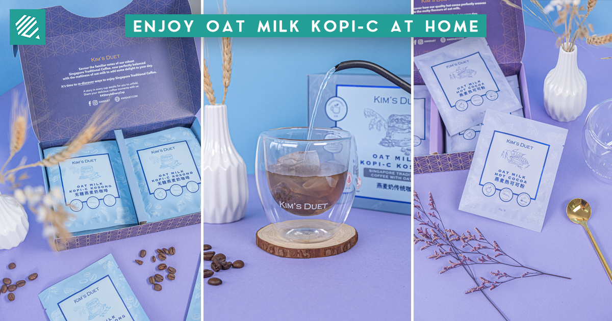 Love Your Oat Milk? Enjoy Oat Milk Kopi & Hot Cocoa At Home With Kim’s Duet