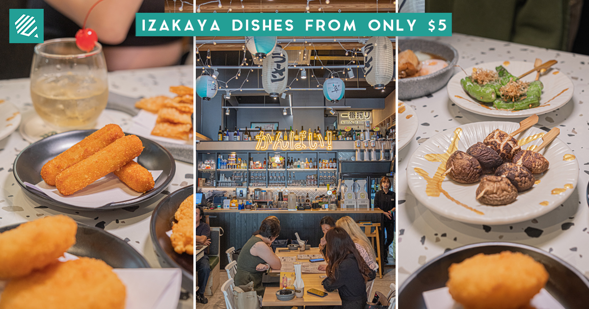 Enjoy $5 Izakaya Dishes, Beer, Highballs And More From Takeshi-San Izakaya