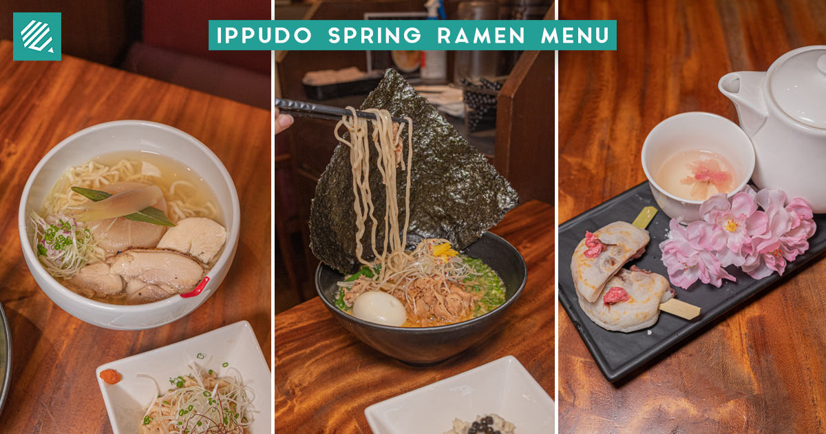 IPPUDO Launches New Spring Items Including Sakura-Themed Dessert Set ...