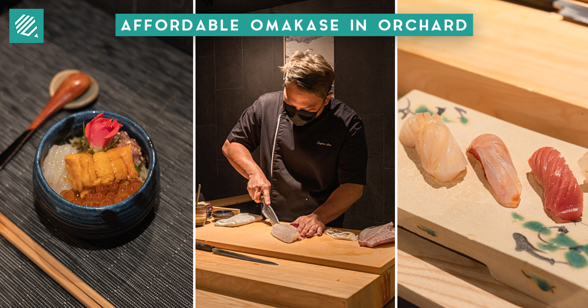 Enjoy An 8 Course Omakase At Only $68++ At Unkai Sushi With Fresh ...