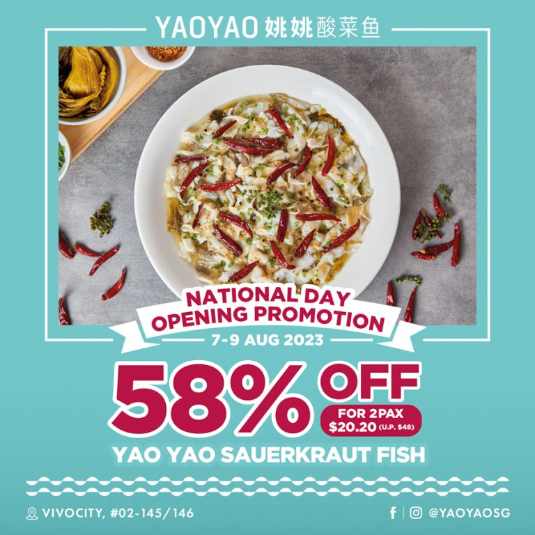 Yao Yao Sauerkraut Fish: Famous Suan Cai Yu Now In Singapore With Combo ...