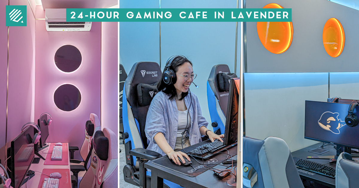 Wanyoo: Dual-Storey 24-Hour Gaming Cafe In Lavender With Group Gaming ...
