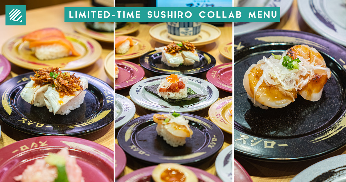 Sushiro x Lee Kum Kee: Limited-Time Sushi with Chilli Oil Aburi Scallop ...