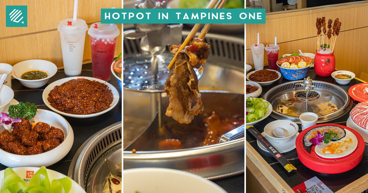 Shu Da Xia: Sichuan Hotpot In Tampines With Trio Hotpot Broths At $18, Mala Beef & More