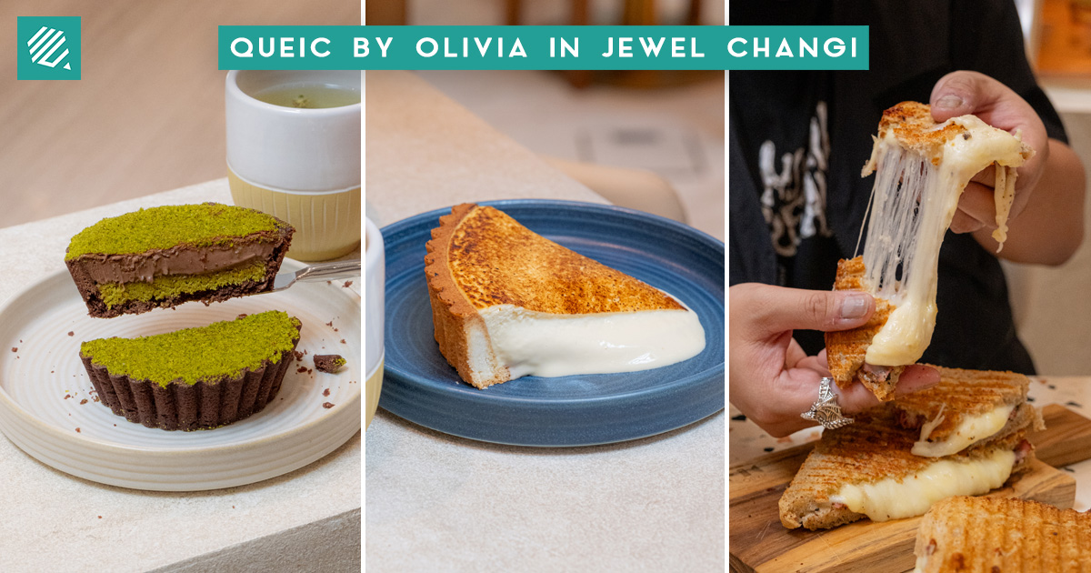 queic by Olivia at Jewel: Viral Oozy Cheesecake Now In Changi With ...